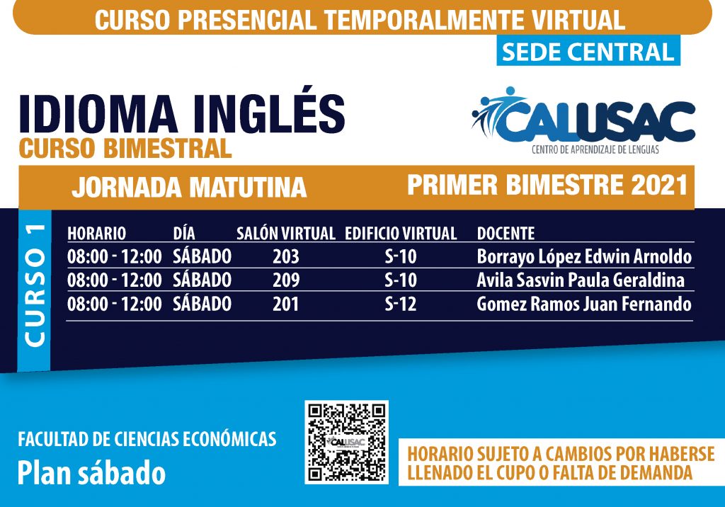 Facultad de Ciencias Económicas – MCCEE | Centro de Aprendizaje de Lenguas